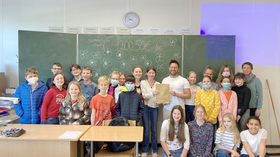 Ein Herz für Ostfriesland: Schüler des Leeraner Ubbo-Emmius-Gymnasiums spenden 18.000 Euro ...
