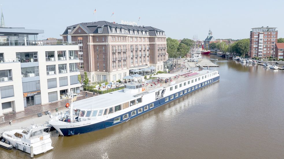 Flusskreuzfahrten in Emden: Ein Schiff soll kommen und noch viele mehr ...