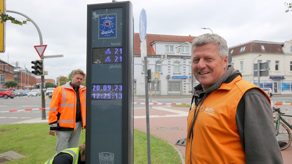 Verkehr sichtbar machen: In Aurich zählt jetzt jedes Fahrrad - Borkumer ...